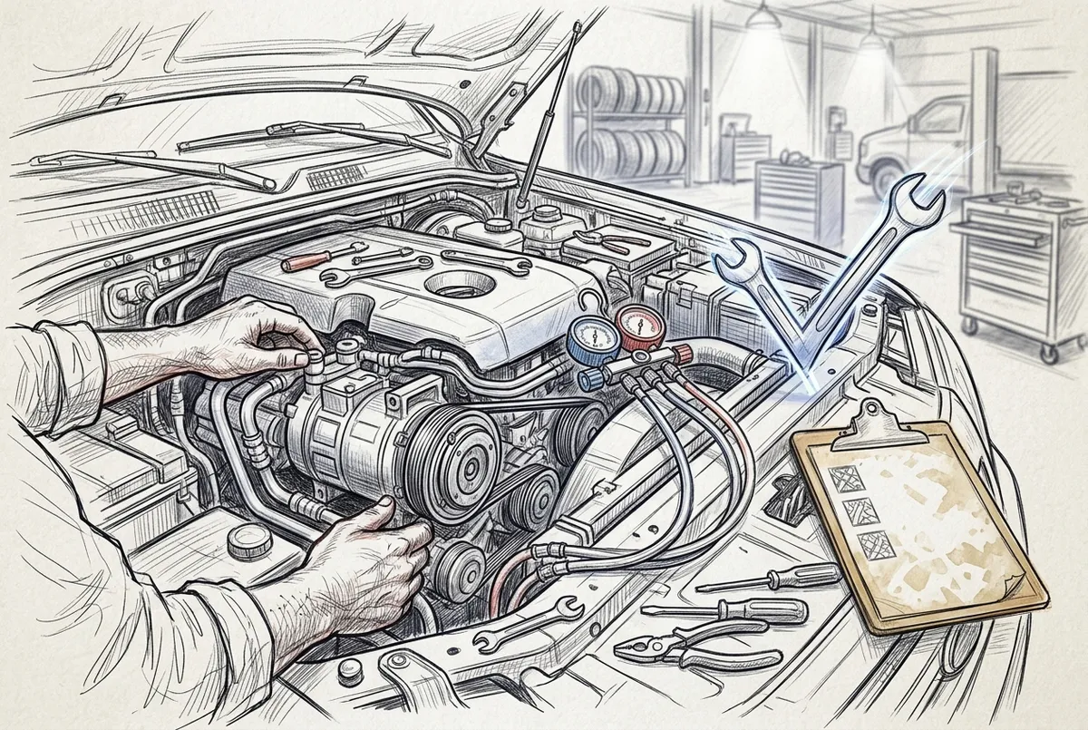 8 Fleet AC Maintenance Checklist Mistakes to Stop Making - Marks Air